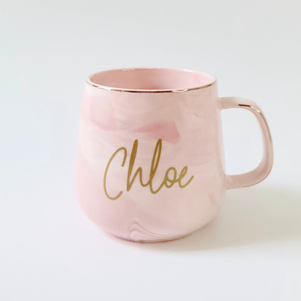 Pink Marble Mug – MY BOXFUL